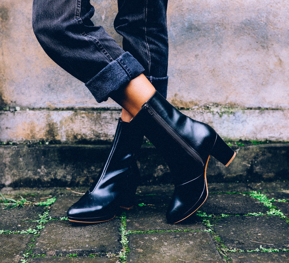 Stevie Platform Ankle Bootie
